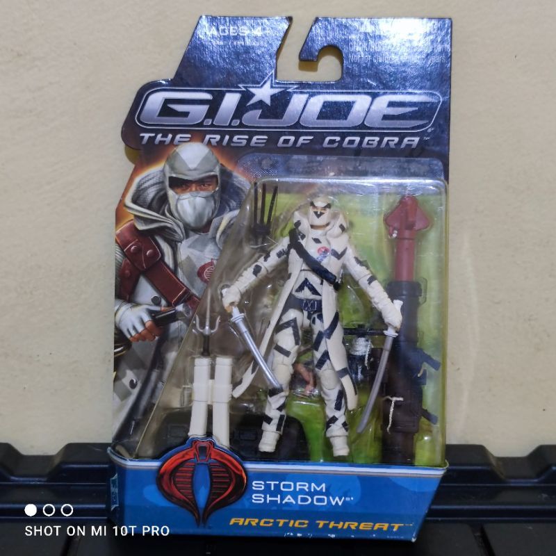 Hasbro GI JOE Rise of Cobra ROC Cobra Storm Shadow Arctic Threat v36 3. ...
