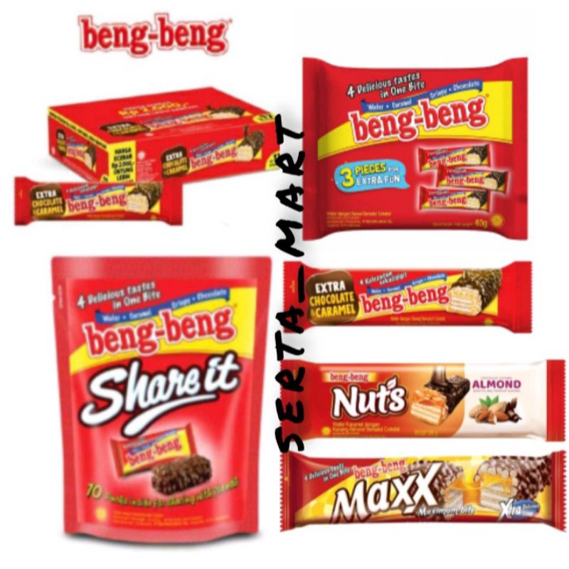 Beng Beng Beng Wafer Rice Crispy Chocolate - Beng-Beng Share It/Maxx ...