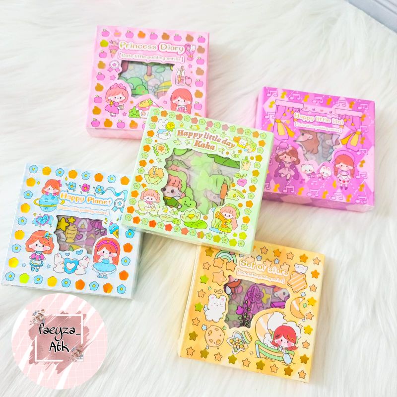 Momo STICKERS CONTENTS 100 SHEETS WATERPROOF PVC STICKERS VIRAL STICKER ...