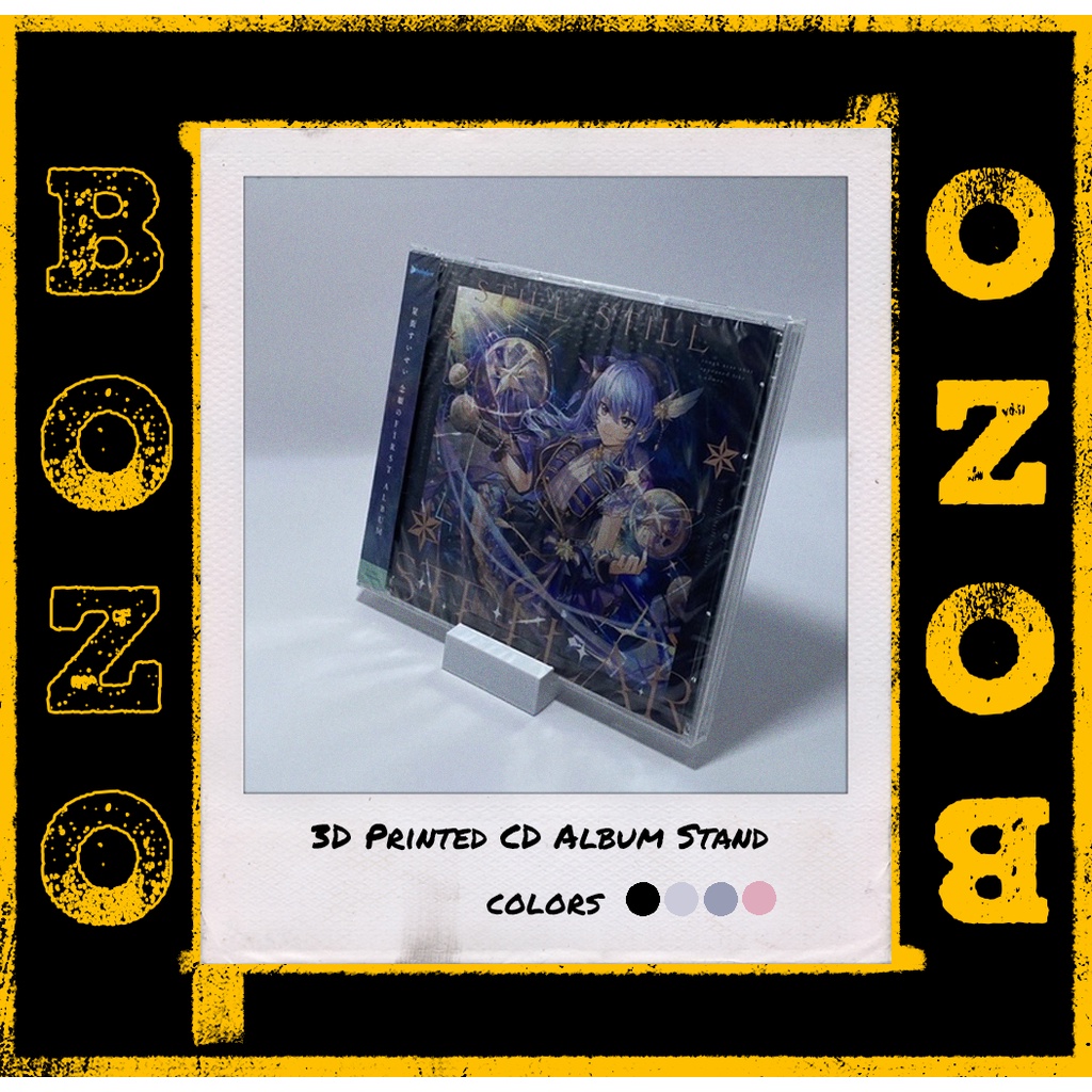[3D Printed] CD Album Display Stand | Shopee Philippines