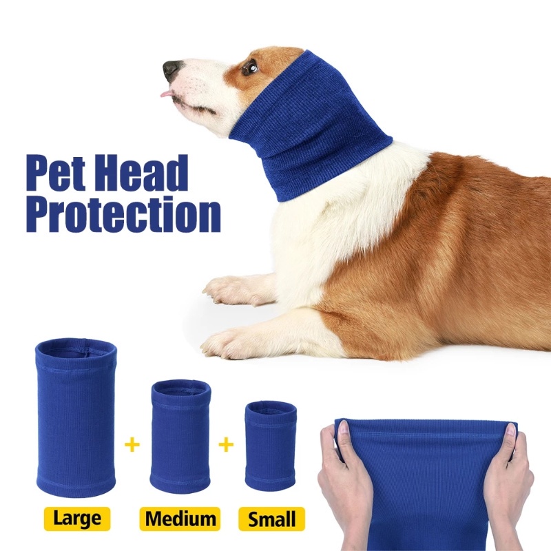 【COD】Pet Earmuffs Dog Cat Headgear Dog Ear Cover Cat Scarf Pet Headwear ...
