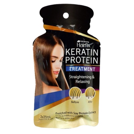 Hairfix Keratin Protein Treatment 50ml | Shopee Philippines