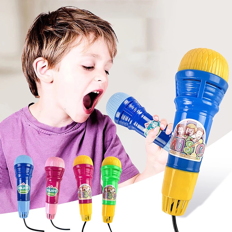 Children's Echo Microphone Toy Kids Birthday Gift Present Party Song ...