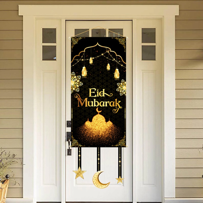 Eid Mubarak Decor Banner 2024 Kareem Ramadan Decor for Home Ramadan ...