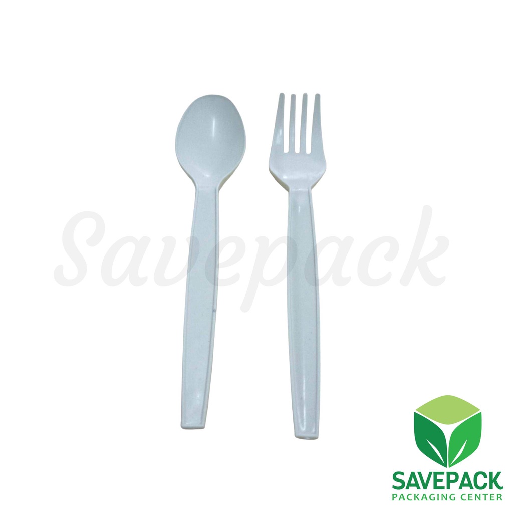 Plastic Spoon & Fork HEAVY DUTY [1 KILO] | Shopee Philippines