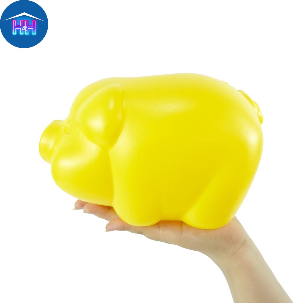 H&H Piggy Coin Bank - Plastic Alcancia Alkansya Laruan ipon iponan ...