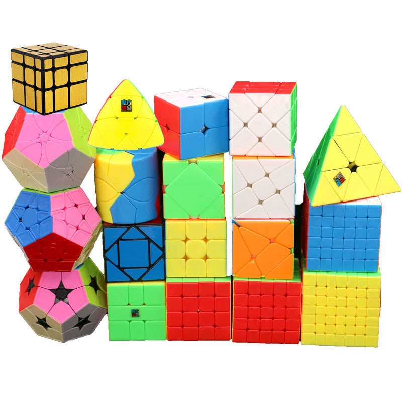 KAISER Complete Set Rubik 6x6x6 Slip Broken Head Color Coating Non ...