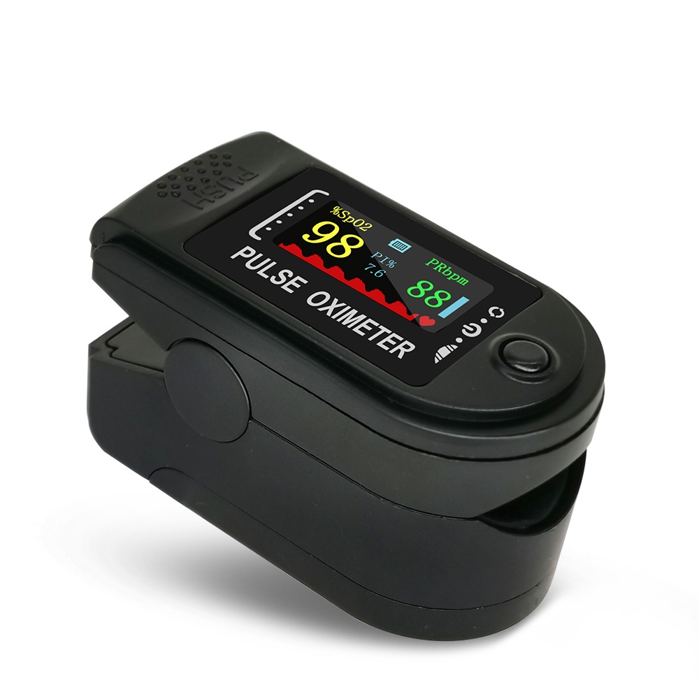 Fingertip Pulse Oximeter Finger Pulse OLED SpO2 PR PI Blood Oxygen ...