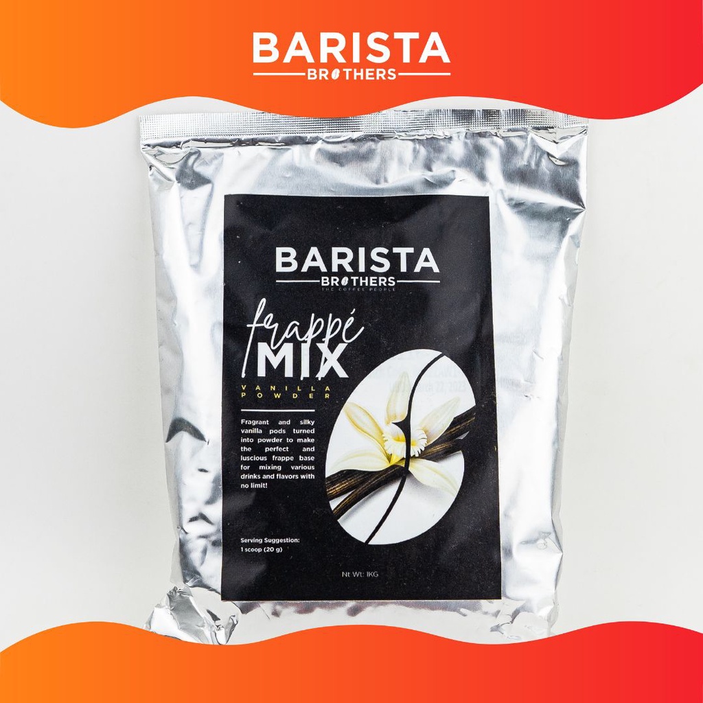 Barista Brothers Frappe Mix Powder Vanilla and Chocolate 1KG Pack ...