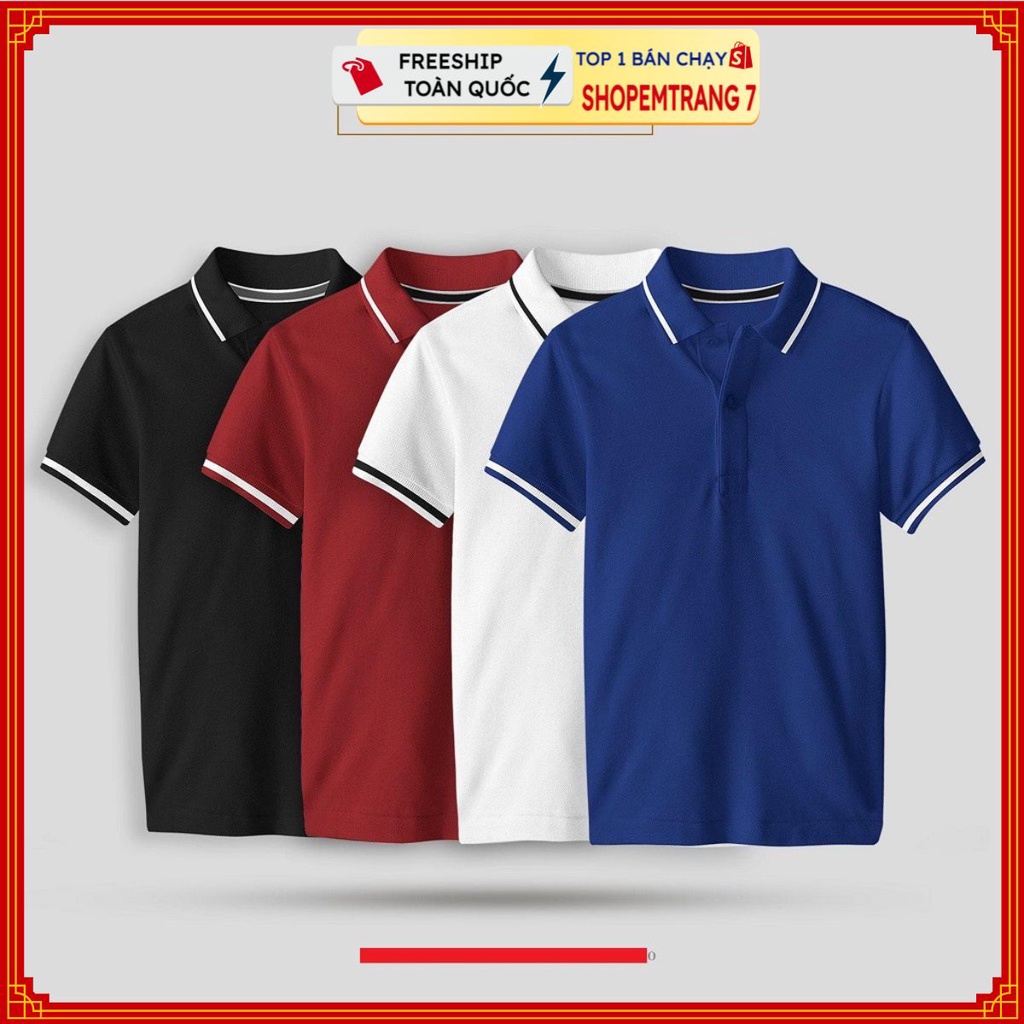 Basic Color POLO T-shirt Wide Form Unisex T-shirt With Short Sleeve ...