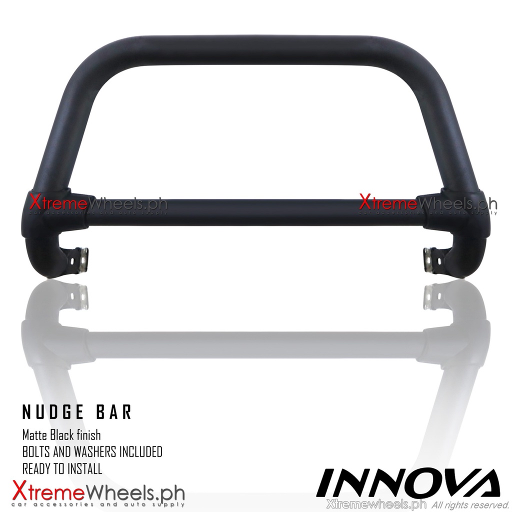 Toyota Innova 2016-2026 Front nudge bar / bull bar / front bumper steel ...
