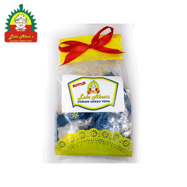 The Original Lola Abons Davao | Special Durian Queso Yema Candy (Big ...