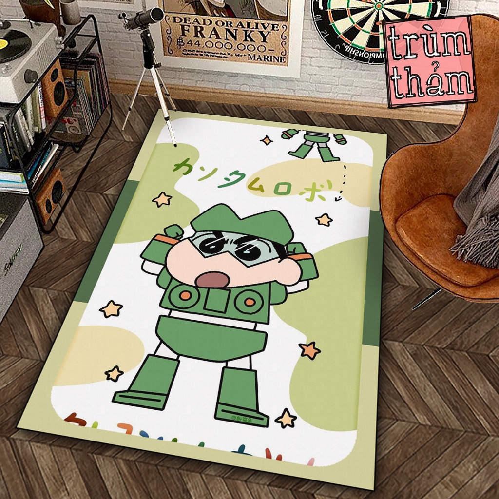 Decorative Carpet Shin Superman Pencil Boy Crayon Shin Chan Decor Study ...