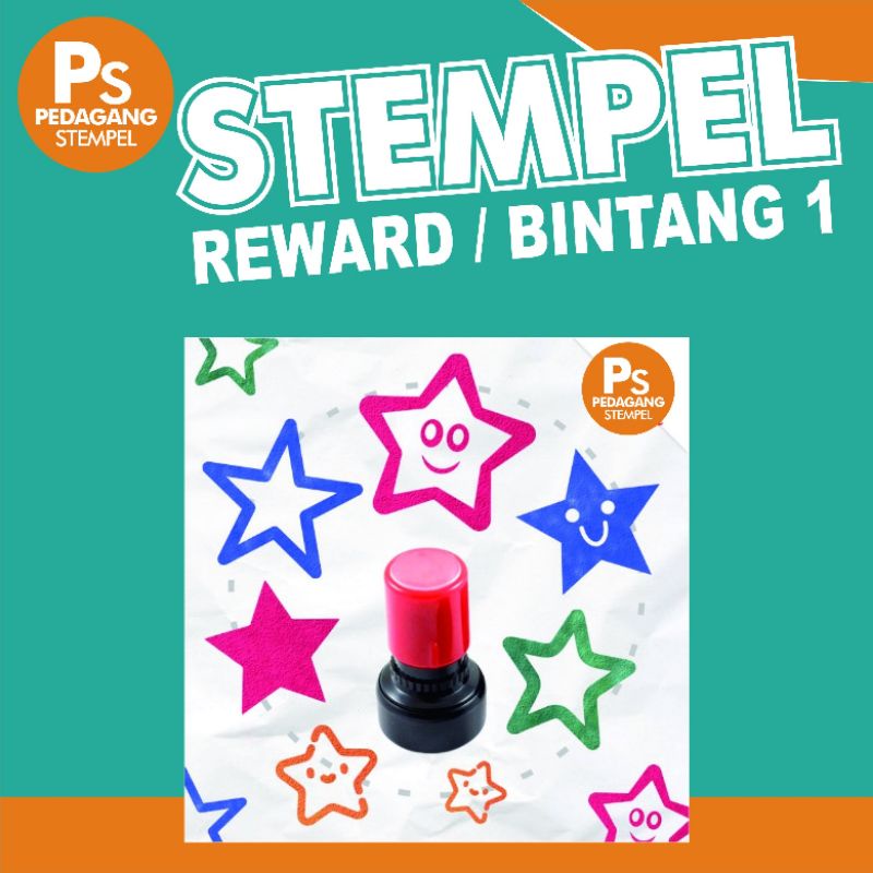 Teacher Grade Stamp / One Star Reward Stamp / Value Stamp | Shopee ...