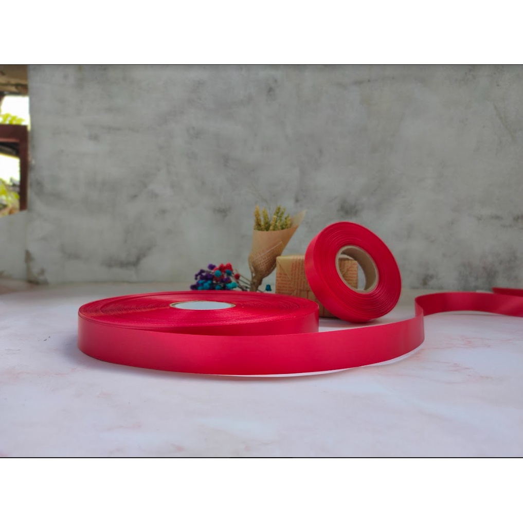 Personalized Cut Edge Satin Ribbons (50 meters per roll) | Shopee ...