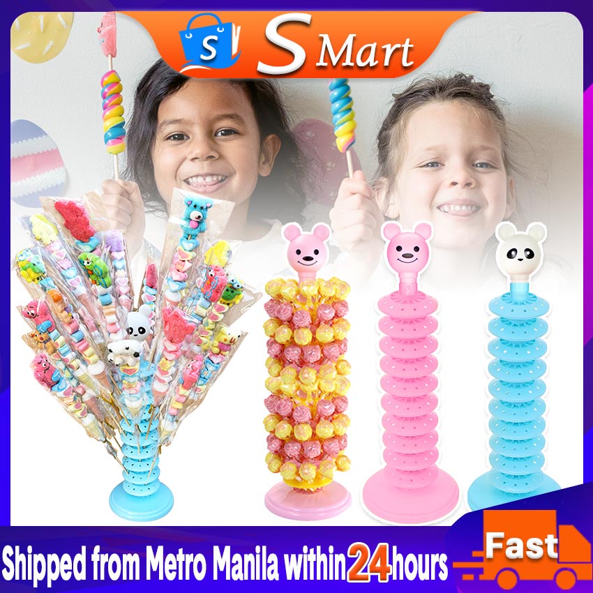 【In Stock】10 Layer Circular Lollipop Stand Porous Lollipop Display ...