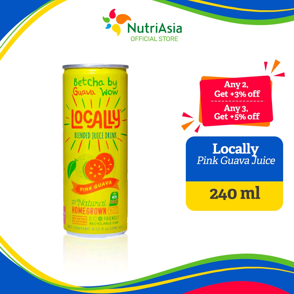 Locally Pink Guava 240 ml | Shopee Philippines