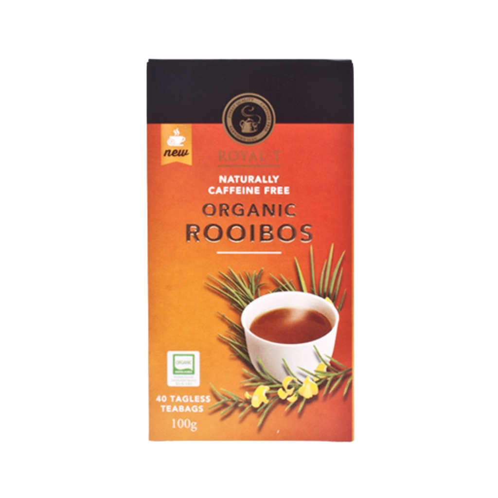 [Royal-T] Organic Rooibos Tea 100g (40ea) / Naturally Caffeine Free ...
