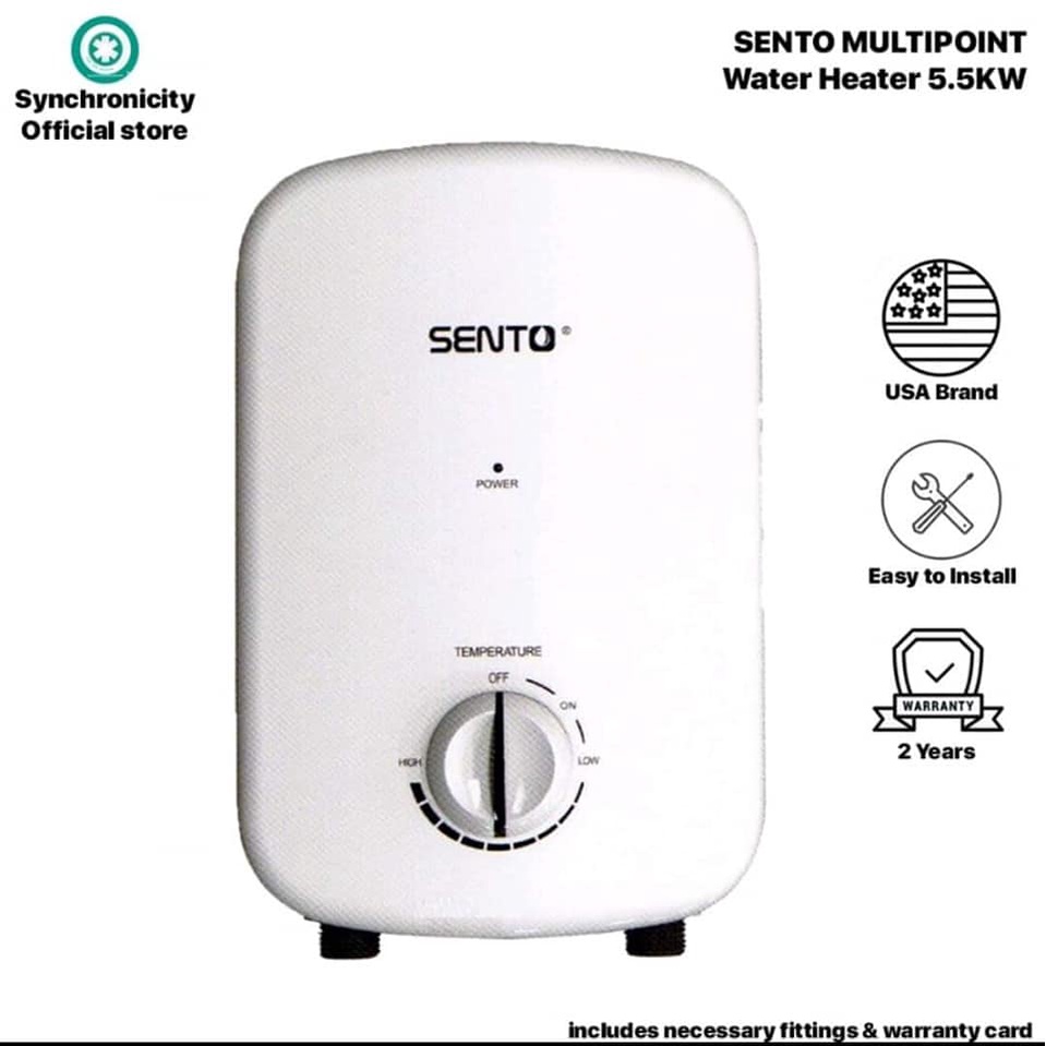 SENTO MULTIPOINT WATER HEATER | Shopee Philippines