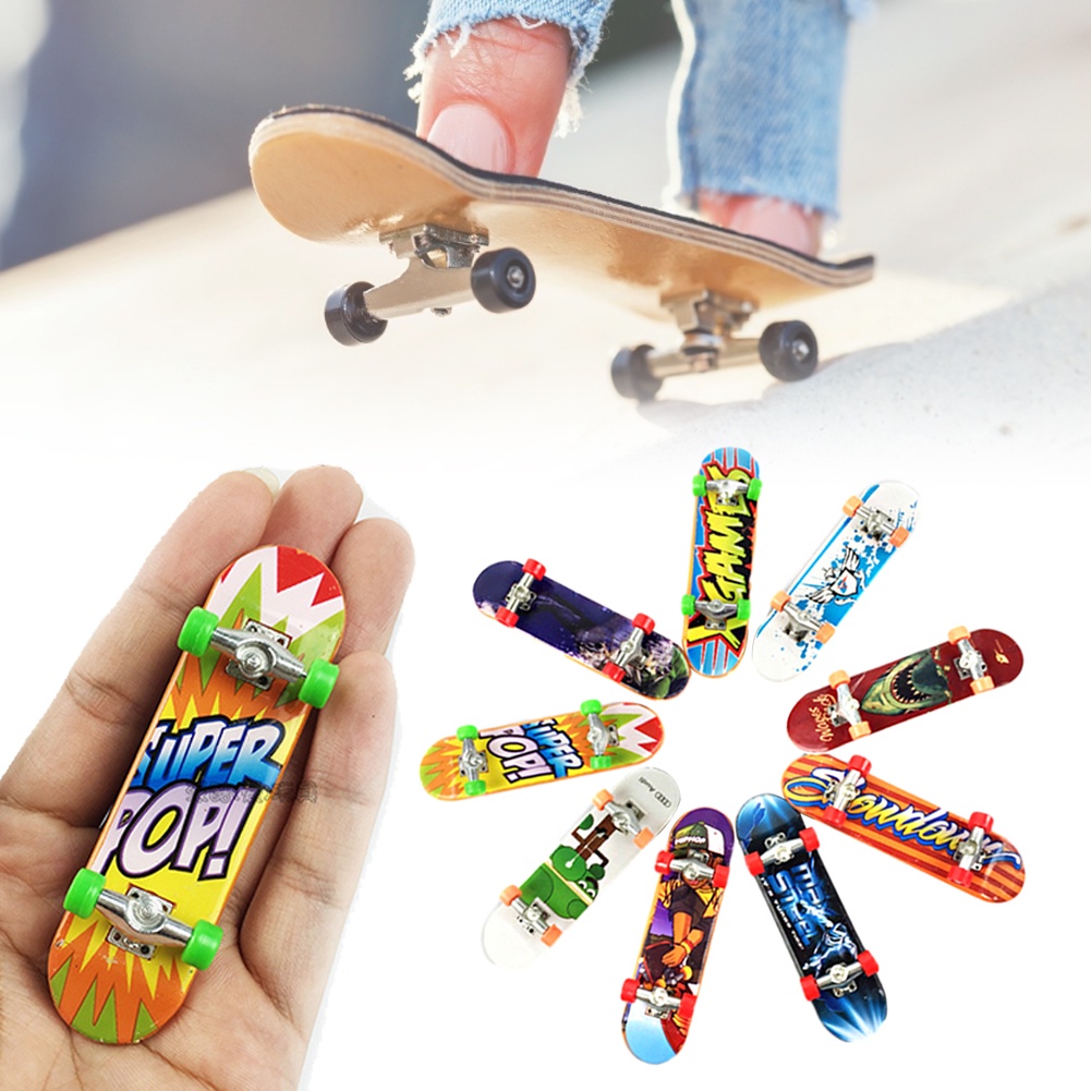 Mini Fingerboard Finger Skateboards Toy Set for Children's Birthday ...