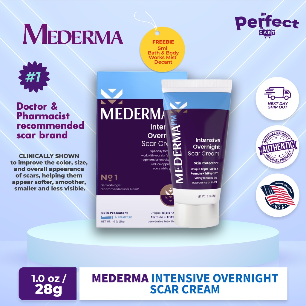 Mederma Intensive Overnight Scar Cream 1.0 oz | Shopee Philippines