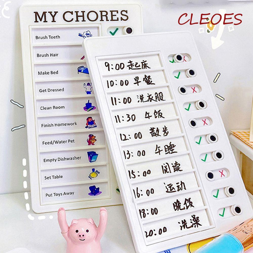 CLEOES Student Message Checklist Stick-on Good Habit Responsibility ...