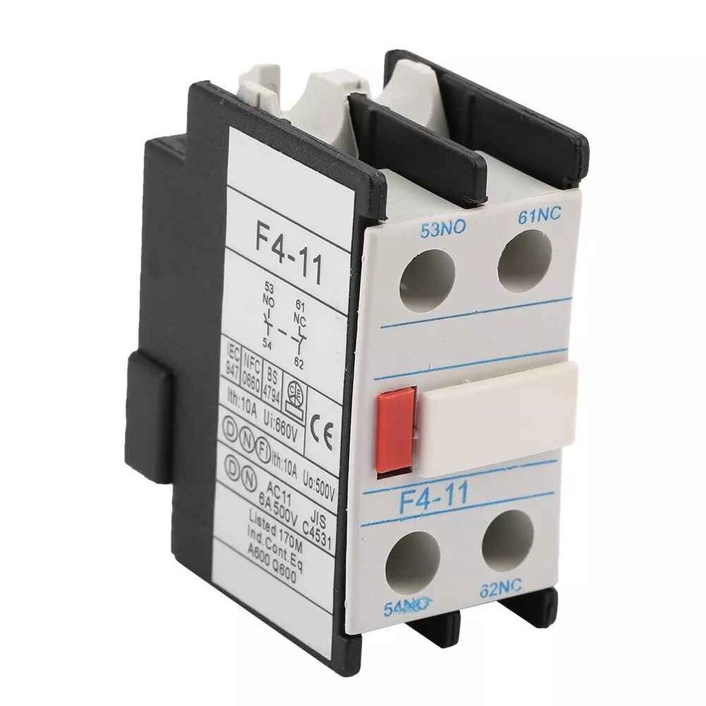 F4-11 Magnetic Contactor Auxiliary Contact Digital Model CJX2 | Shopee ...
