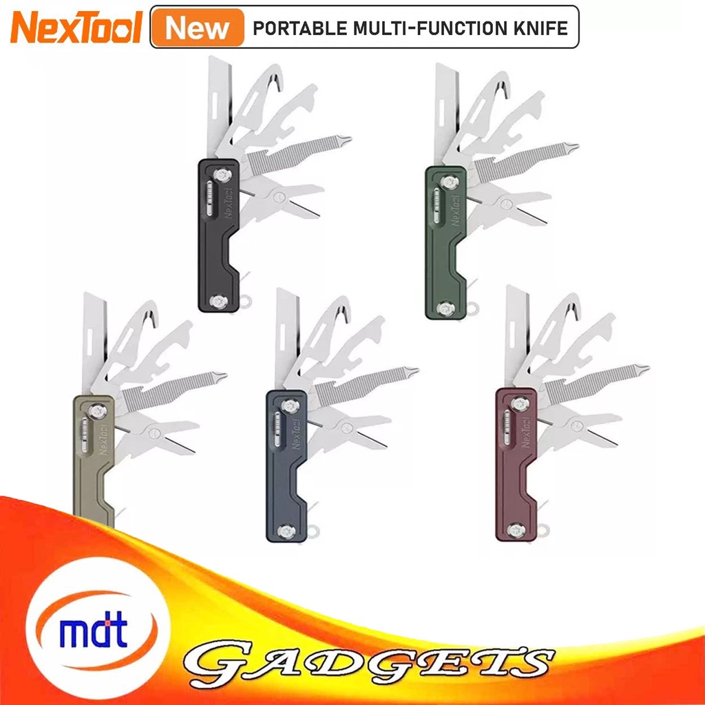 Nextool 10 in 1 multi-function dead-end k-nif-e scissors screwdriver ...