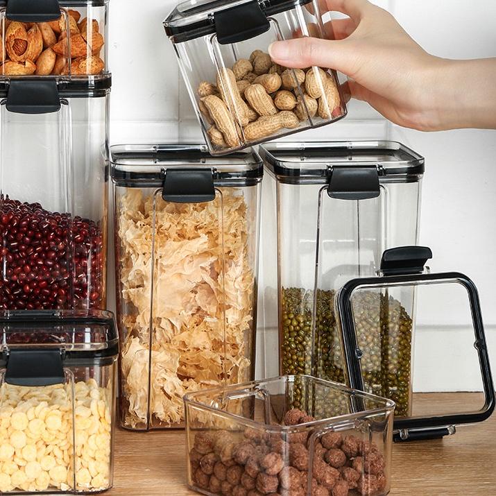 Faz377 [ZEN] Airtight Cereal Storage Jar Food Container Storage Jar ...