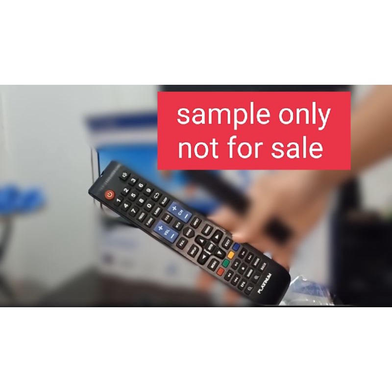 platinum smart tv remote (universal) 100% na gagana sa tv mo | Shopee ...