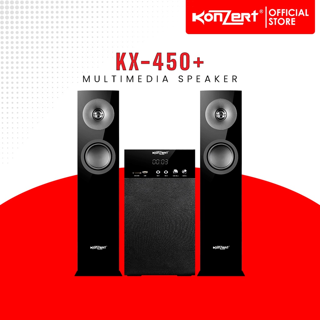 Konzert KX-450+ Multimedia Speaker | Shopee Philippines