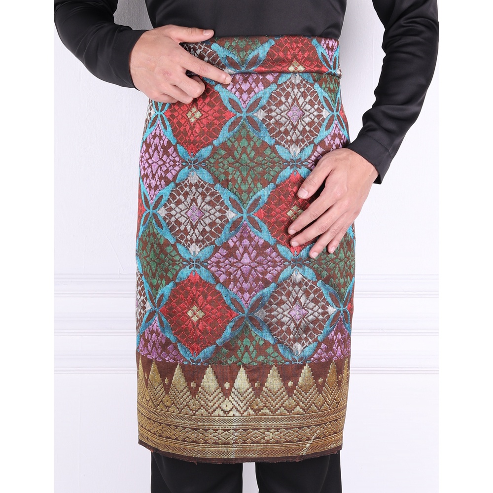 Sampin Side SONGKET Sampin Marriage Sampin Majestic Weaving Ready For ...