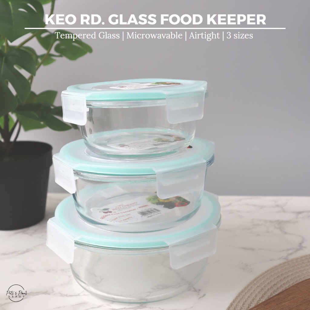 Keo Rd. Glass Food Keeper | Shopee Philippines