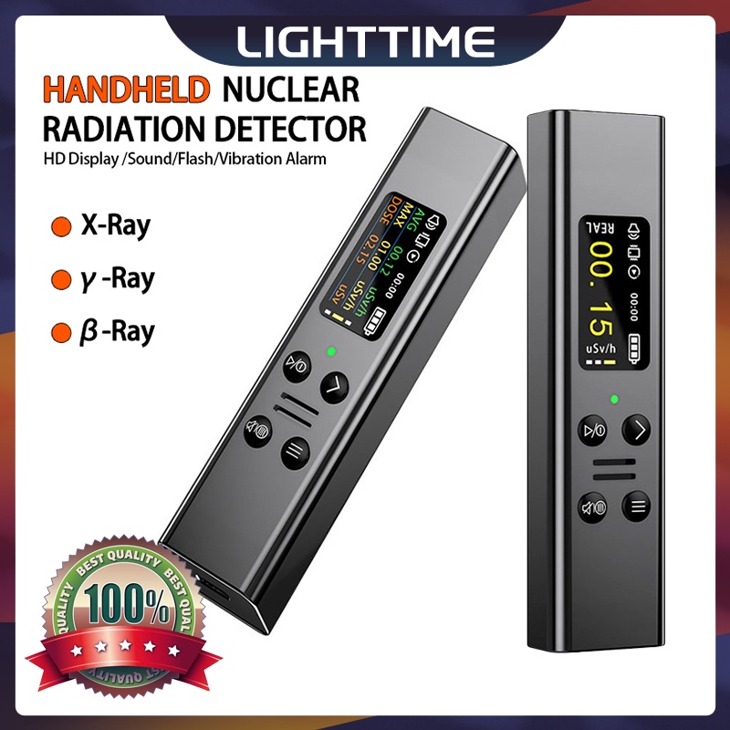 Handheld Nuclear Radiation Detector Geiger Counter X-Ray γ-Ray β-Ray ...