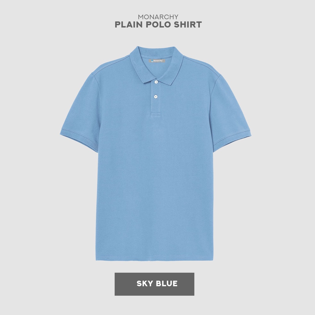 Monarchy Plain HONEYCOMB Polo Shirt For Men And Women T-Shirt Casual ...