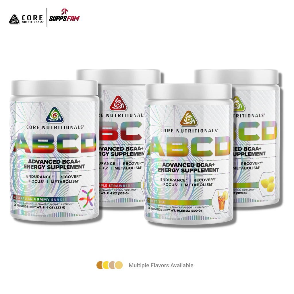 Core Abcd Advanced Bcaa+ Energy Supplement 323g | Shopee Philippines
