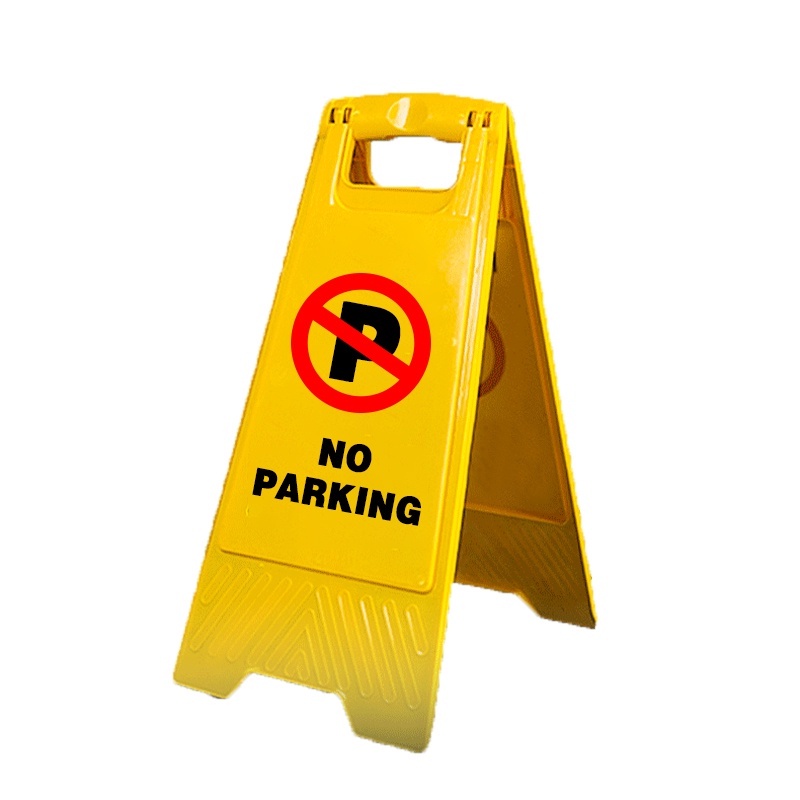 【COD】Caution Wet Floor Signage / No Parking Signage Warning Foldable ...