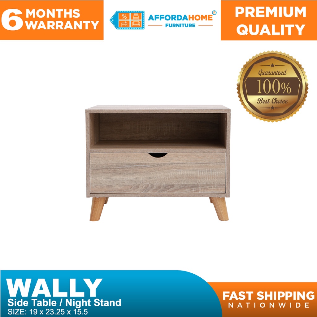 Wally Side Table For Living Room Perpendicular Convenience Coffee ...