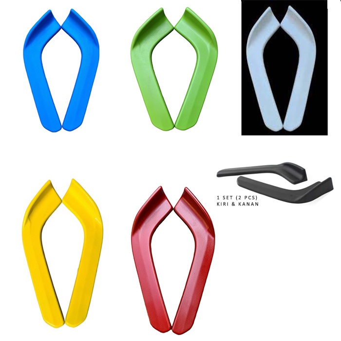 Universal CAR BUMPER WINGLET FRONT WING LIPS A | Shopee Philippines