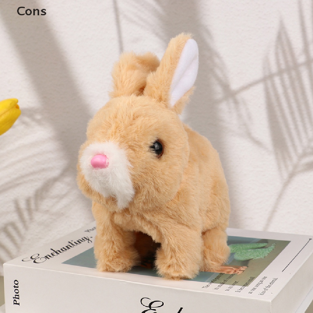 [Cons] Electronic Plush Rabbit Toy Robot Bunny Shake Ears Pet for Kids ...