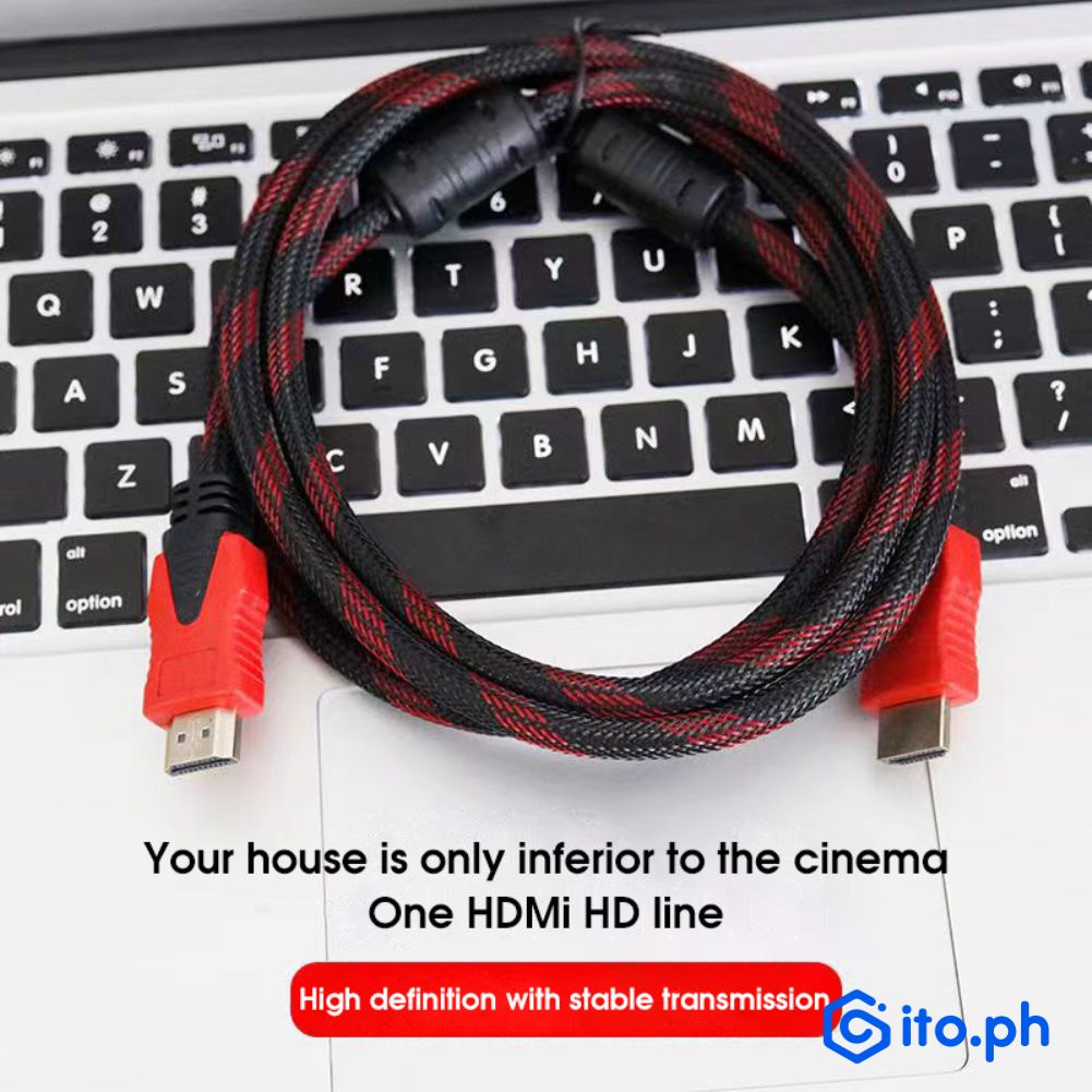 Hdmi cable HD connecting cable 1.4 data cable 4k computer TV set-top ...