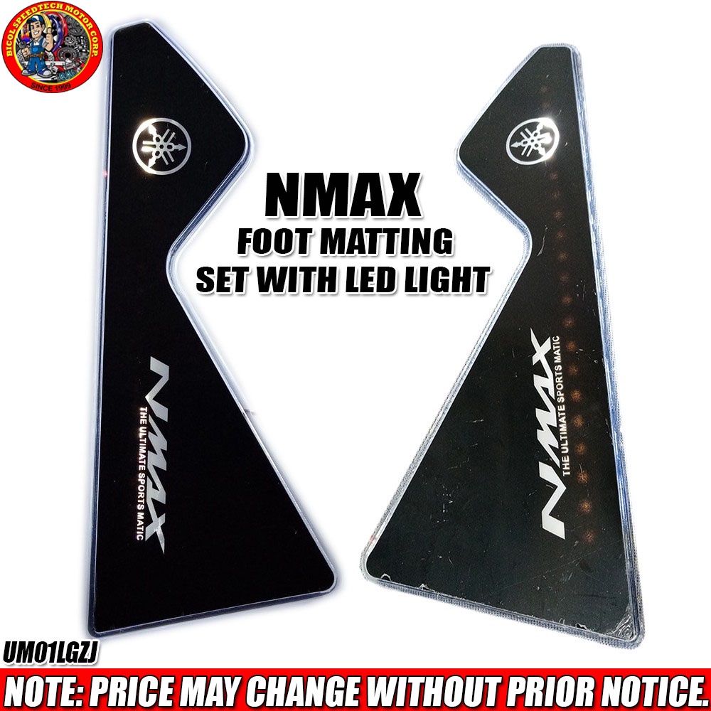 NMAX FOOT MATTING SET WITH LED LIGHT (UM01LGZJ, UM01LGZK, UM01LGZL ...