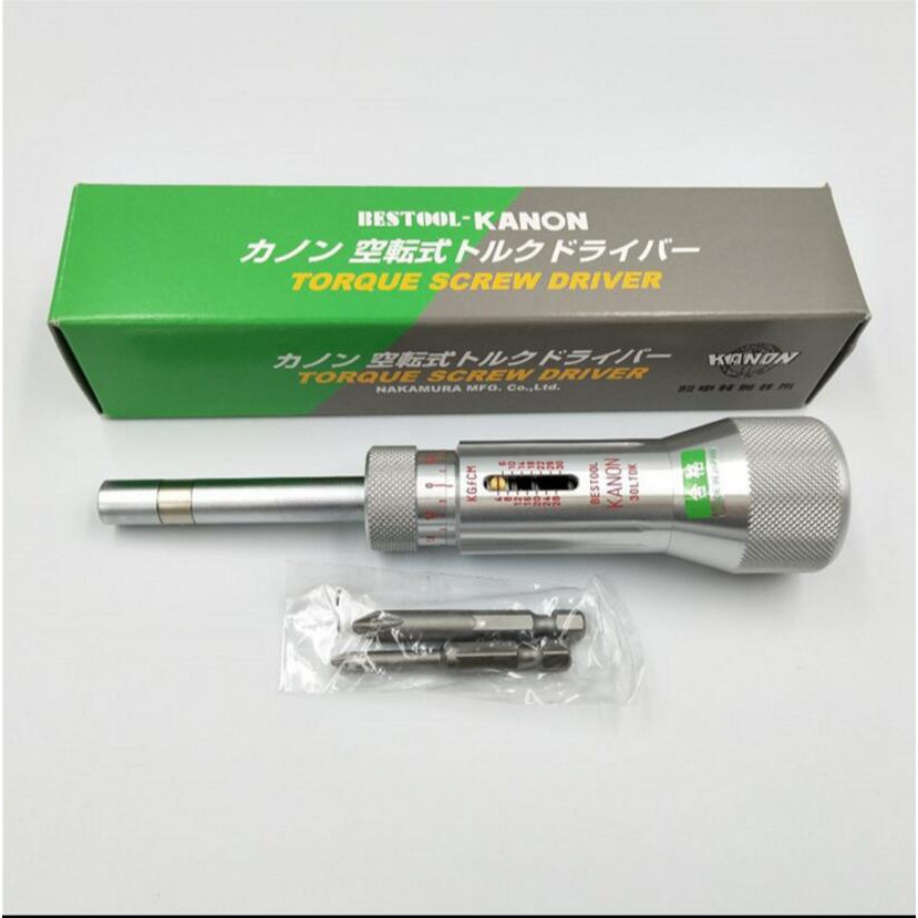 Japan KANON Torque Screwdriver/Idling Screwdriver 30LTDK | Shopee ...