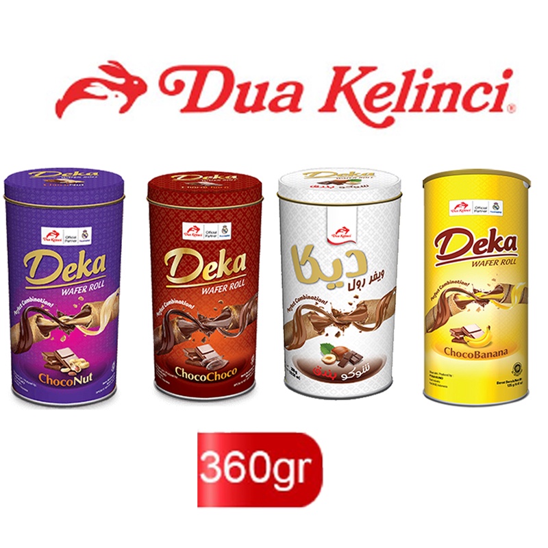 Deka Wafer Roll Tin 360g 360 gram kaleng | Shopee Philippines