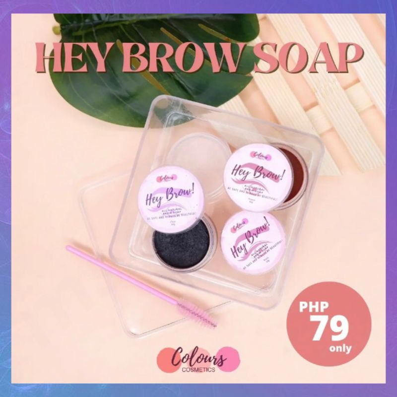 Hey Brow Soap with Spoolie by Colours Cosmetics (On-Hand) | Shopee Philippines
