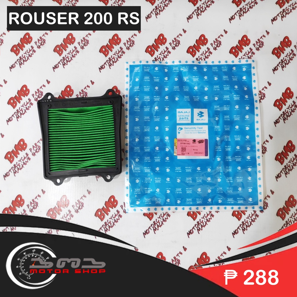 AIR FILTER ELEMENT RS200 NS200Fi NS160 DOMINAR 400 DT581062 NEW PRICE ...