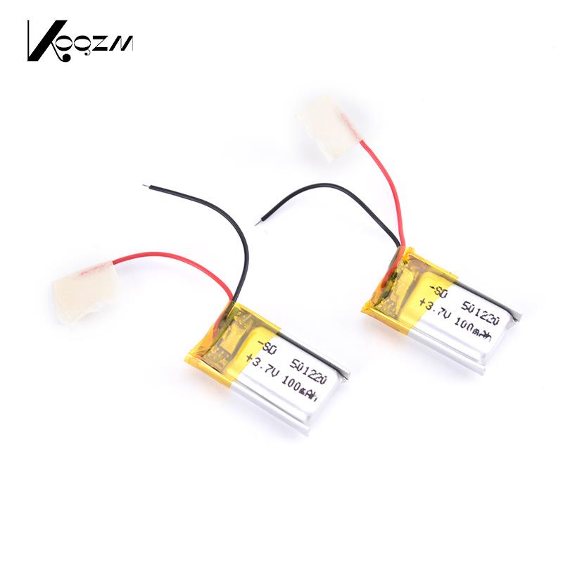 501220 3.7V 100mAh LiPo 1S Polymer Rechargeable Battery Anki Overdrive ...