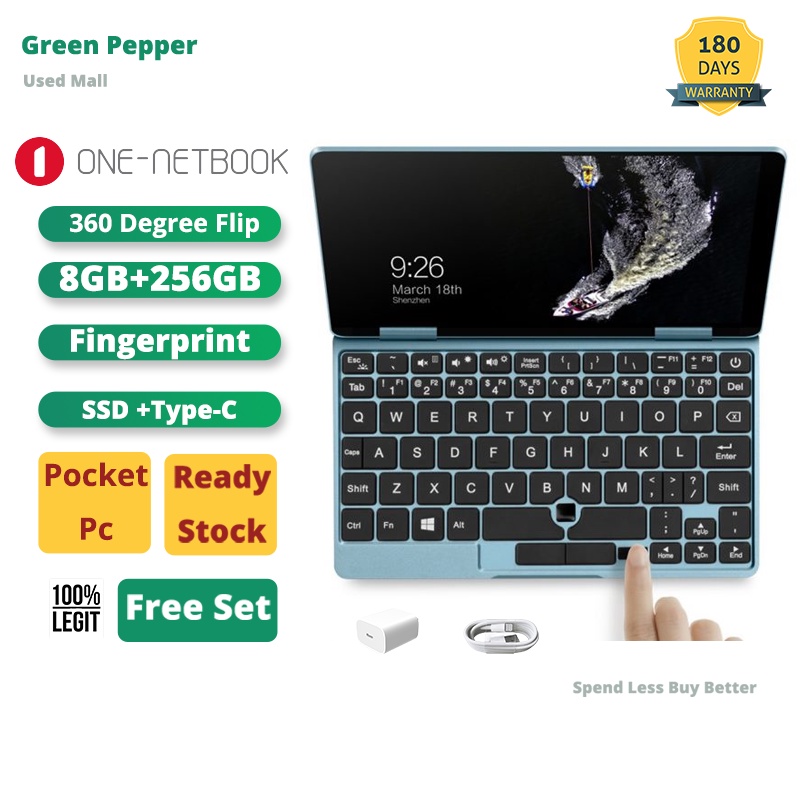 One Netbook One Mix 1S Yoga Pocket Laptop 3965Y 8GB DDR3 256GB SSD 7 ...