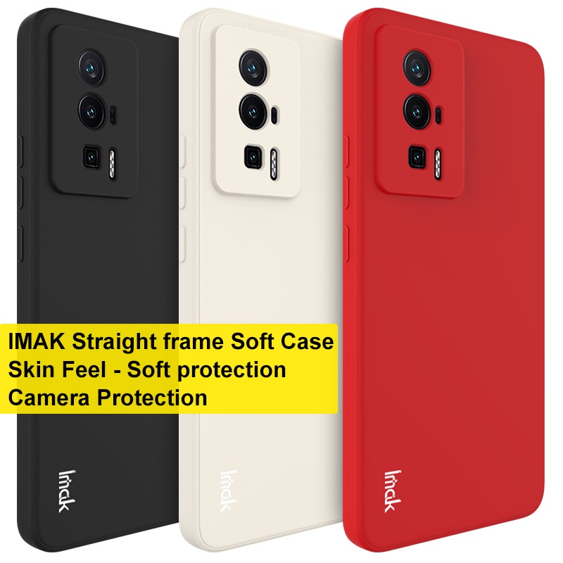 Original Imak Fashion Colorful Casing POCO F5 Pro 5G Skin feel Soft TPU ...