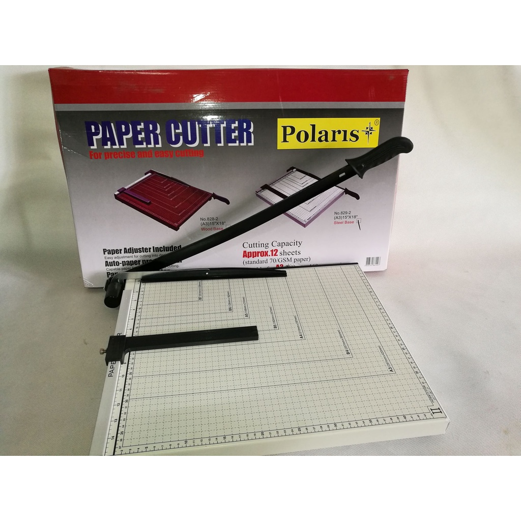 Polaris Paper Cutter Metal Base (A3/B4/A4/B5/A5) | Shopee Philippines